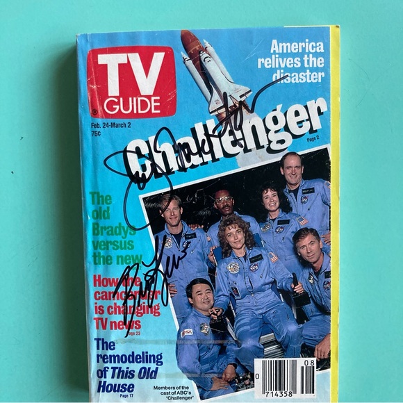 TV Guide | Other | Brian Kerwin Joe Morton Signed Tv Guide February 24 ...